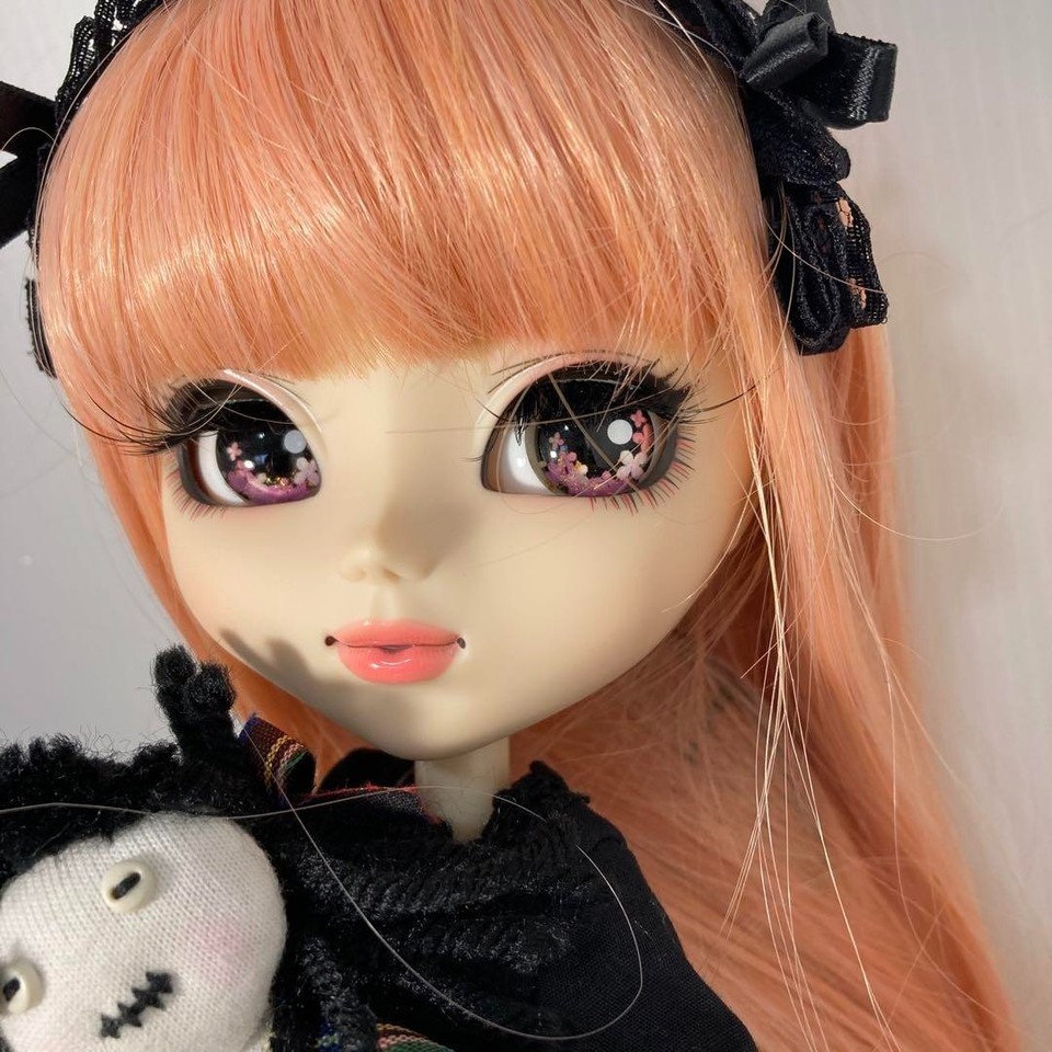 1/6 Doll Pullip Gothic Lolita Hello Kitty Custom Doll Dress-up doll ...