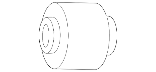 Genuine Audi Rear Lower Control Arm Bushing 4M0-407-183-B | eBay
