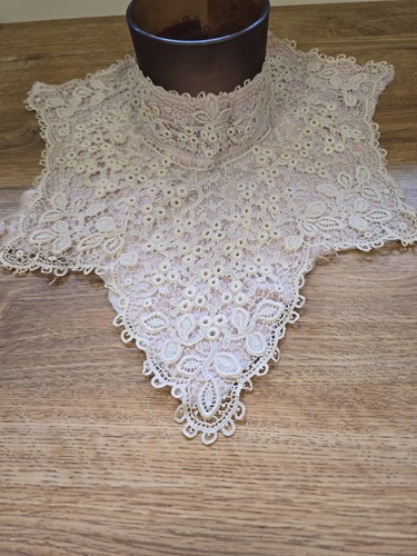Antique Edwardian Lace Chemisette Guimpe Insert Irish Crochet & Net ...