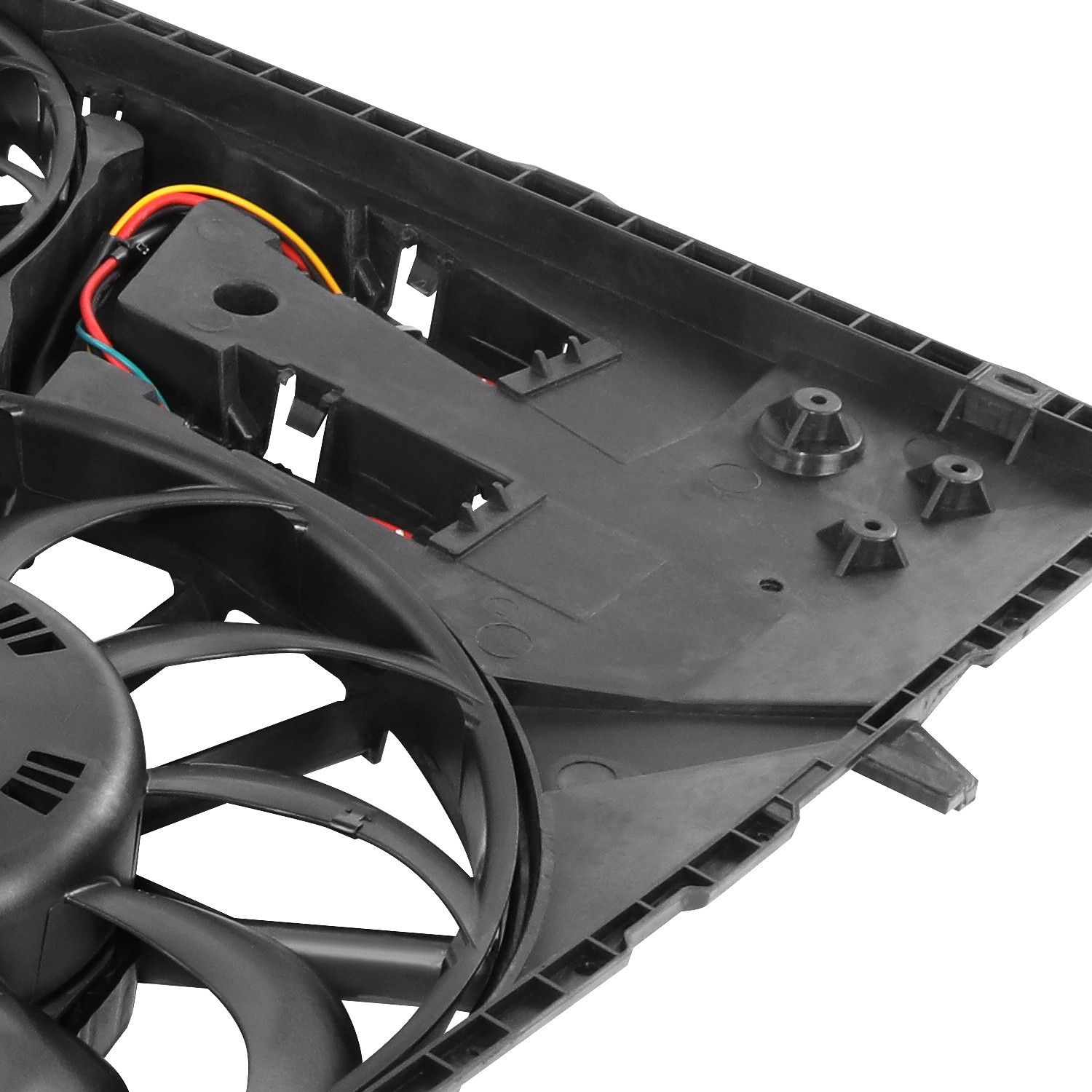 Factory Style Radiator Cooling Fan Assembly for VW Touareg w/ Towing ...