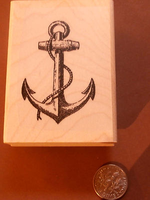 Anchor rubber stamp WM P23 | eBay