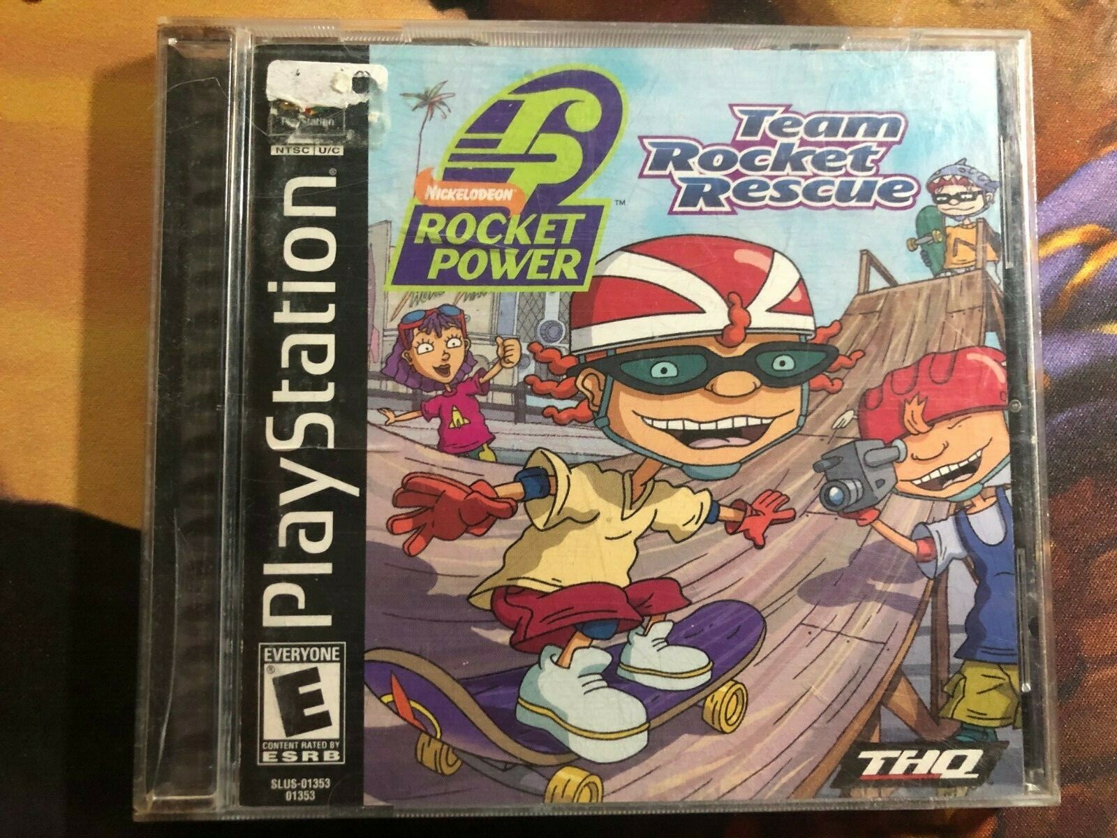Rocket Power Team Rocket Rescue Black Label Playstation 1 PS1 COMPLETE ...