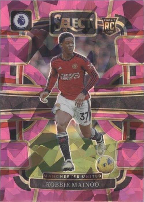 2023-24 Panini Select Premier League - Terrace Kobbie Mainoo #70 Pink ...