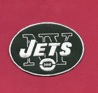 New York Jets Oval 2 1/2 X 3 " Iron on Patch Free Shipping | eBay