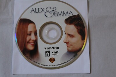 Alex & Emma (DVD, 2003) Widescreen 85392838721| eBay