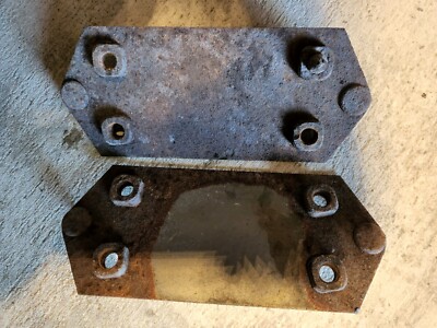 Corvette 1975 1979 Pair rear Impact retainer nut plates | eBay