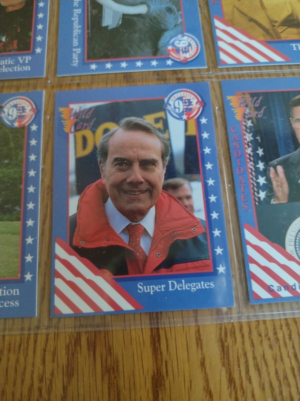 1992 Wild Card: Decision 92: #35 BOB DOLE V1 | eBay