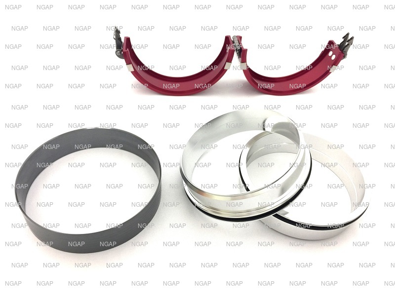 Quick release Aluminum CLAMSHELL Pegasus Clamp Red Flange 3.0 ...