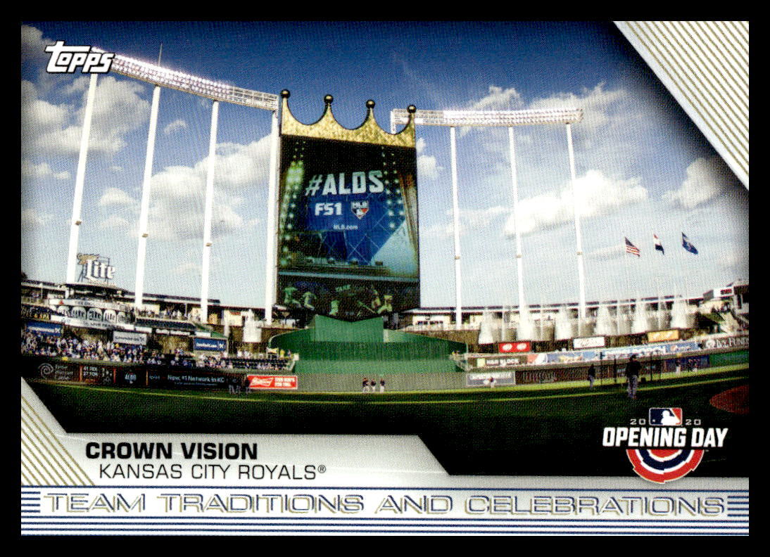 2020 Topps Opening Day #TTC-6 Crown Vision Kansas City Royals | eBay