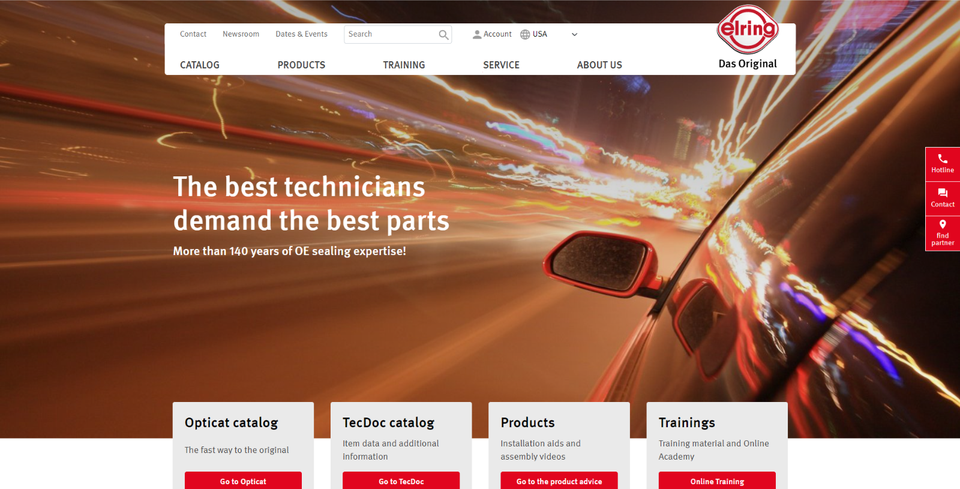 Volvo D13 engine crankshaft rear seal 1543896 Elring brand made in ...