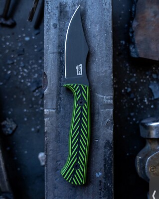 Montana Knife Company MKC Nock On Triumph Hunter Knife , Neon Green ...