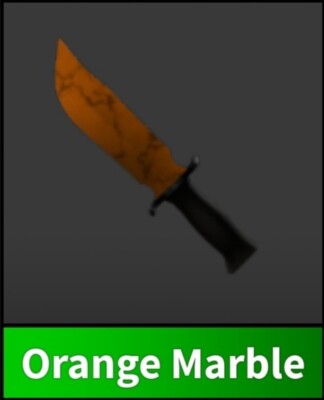 Roblox Murder Mystery 2 MM2 | Orange Marble (Collectible) | eBay