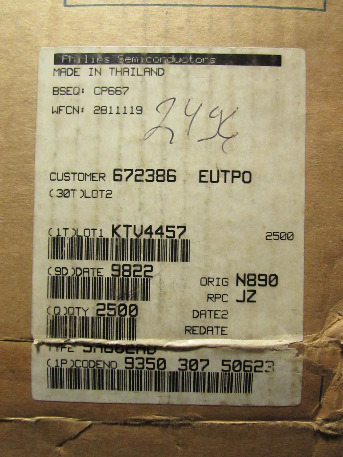 SA602AD Sa602a Double-balanced Mixer and Oscillator Philips Surface ...