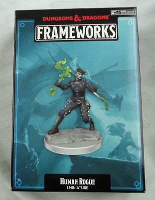 Dungeons & Dragons Frameworks Female Human Rogue Miniature Wizkids ...