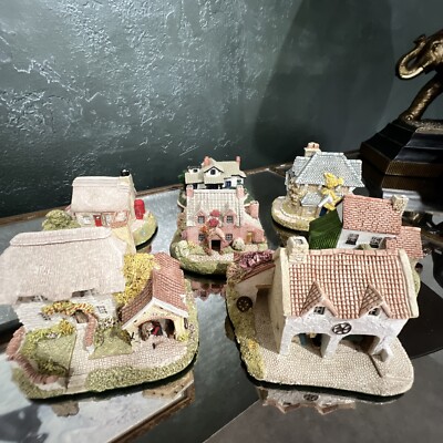 Lot Collectible Miniature Houses | eBay