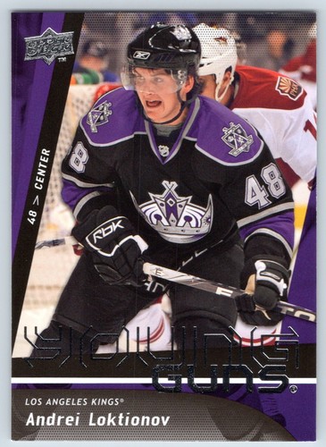 ANDREI LOKTIONOV RC YOUNG GUNS 2009-10 UPPER DECK 09-10 NO 466 39023 | eBay