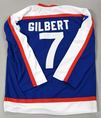 Rod Gilbert New York Rangers 1970s Vintage Throwback Custom Jersey Full ...