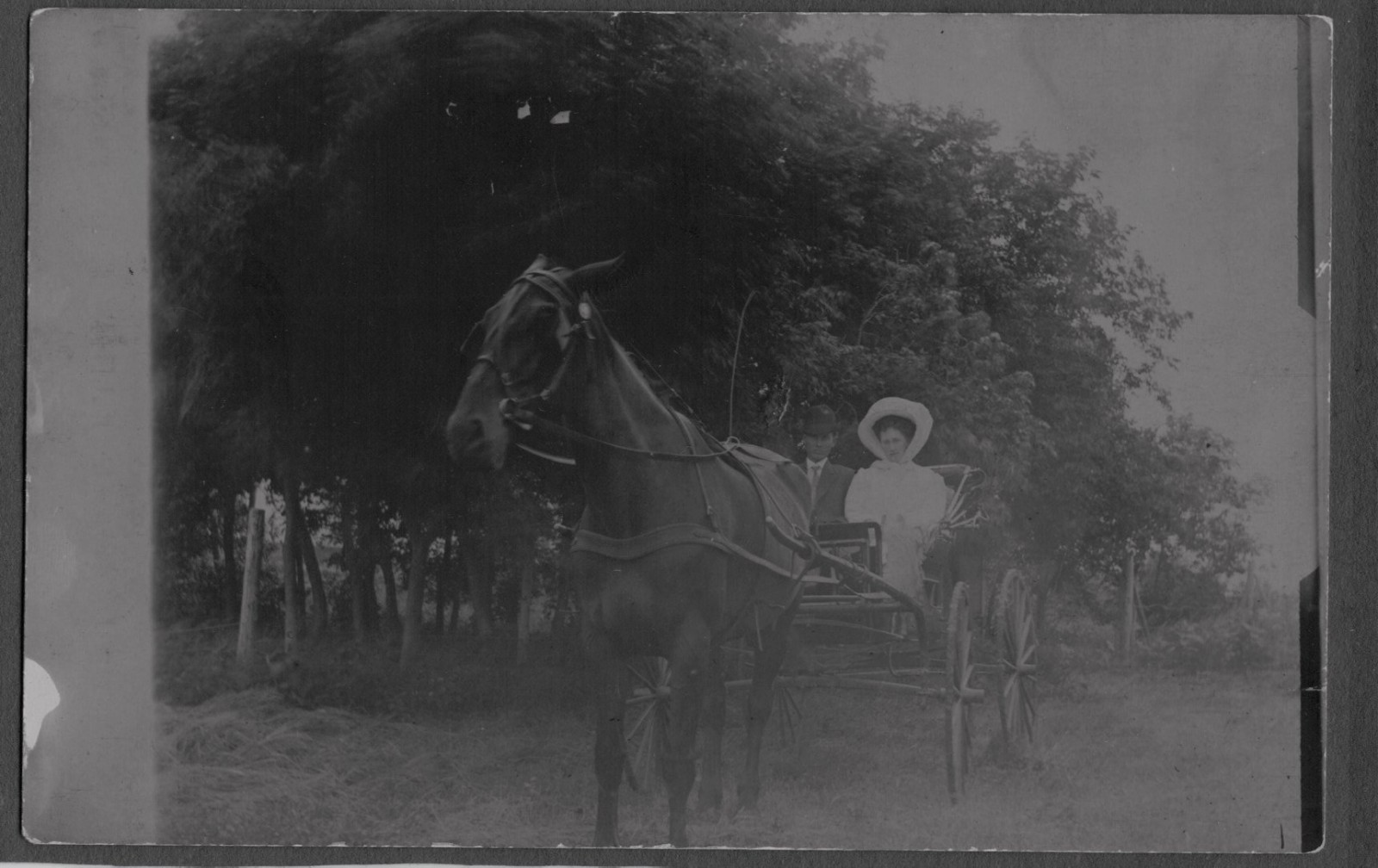 RPPC WAGNER MONTANA PLAZA CRARY NORTH DAKOTA MR & MRS K. A. HAGEN PHOTO ...