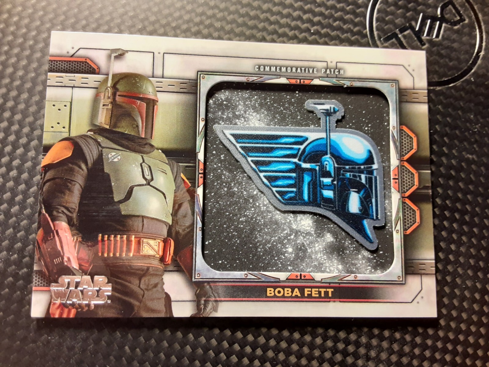 2022 TOPPS Star Wars Book Boba Fett COMMEMORATIVE PATCH CARD # MP-7 ...