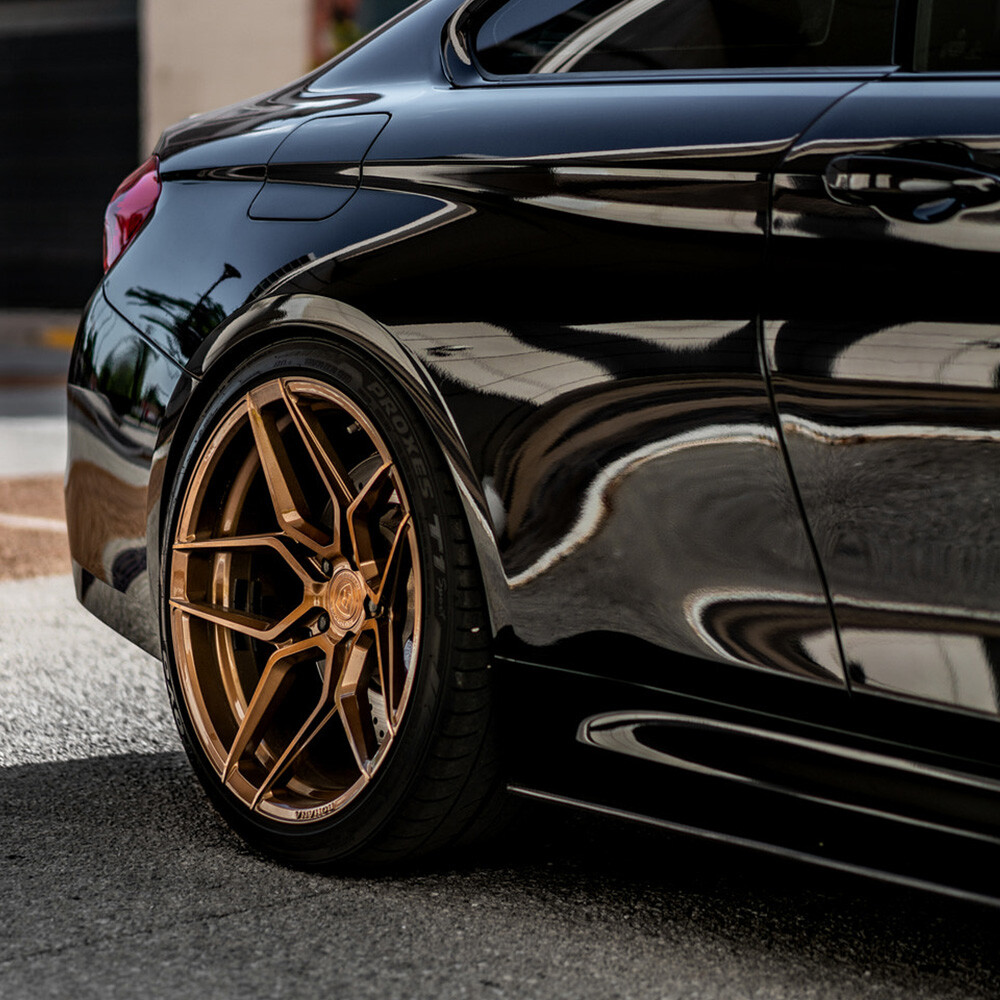 19" ROHANA RFX11 BRONZE CONCAVE WHEELS RIMS FITS BMW E92 E93 328i 335i ...