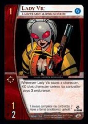 VS System: Lady Vic, Lady Elaine Marsh-Morton - Foil [Played] DC ...