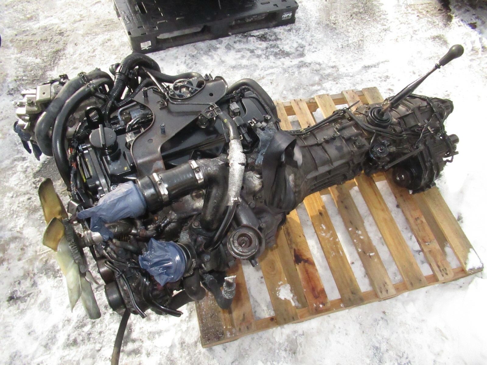 05-15 Nissan Navara YD25 Diesel Engine Transmission 2.5 Nissan Frontier ...