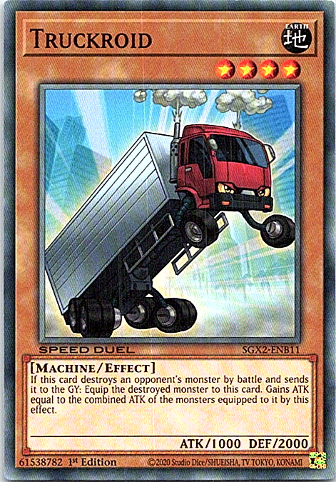 Truckroid SGX2-ENB11 Yu-Gi-Oh! Light Play 1st Edition | eBay