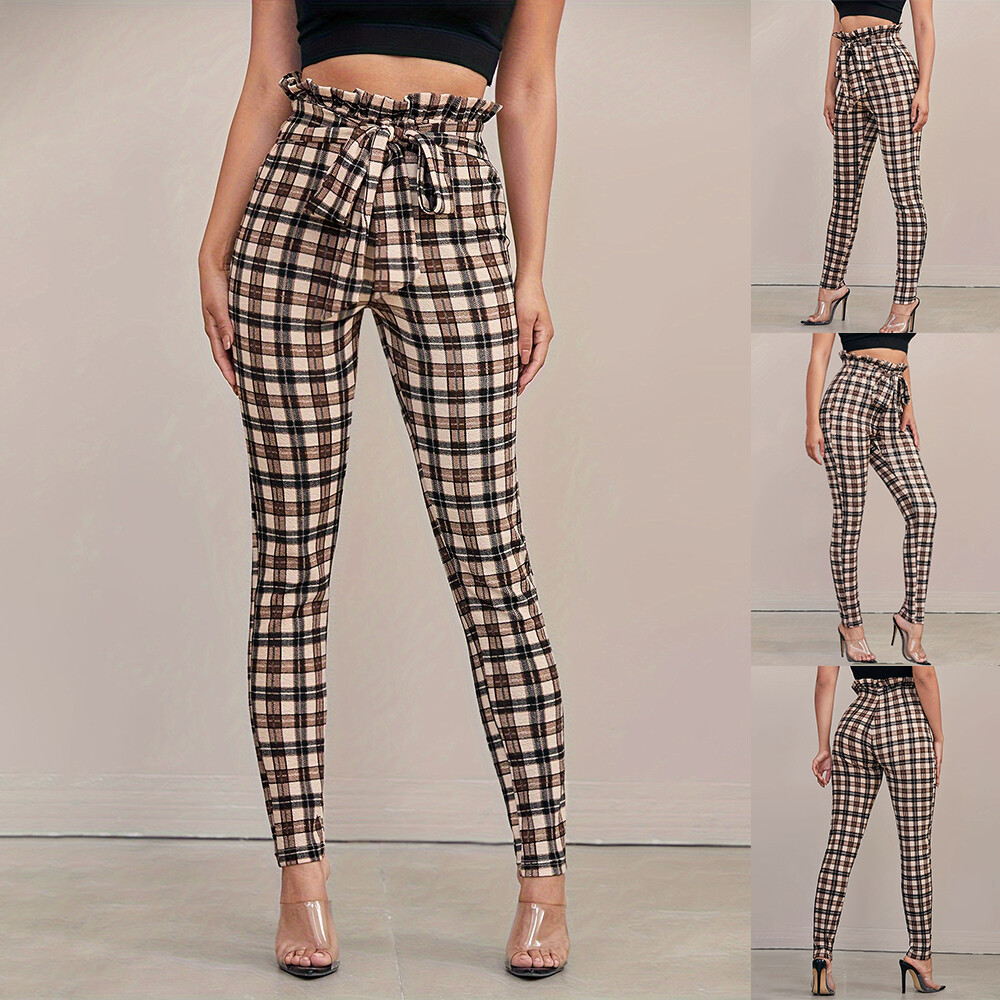 Sexy Women Slim Shiny Trousers Casual Ladies Bodycon Party Trousers ...