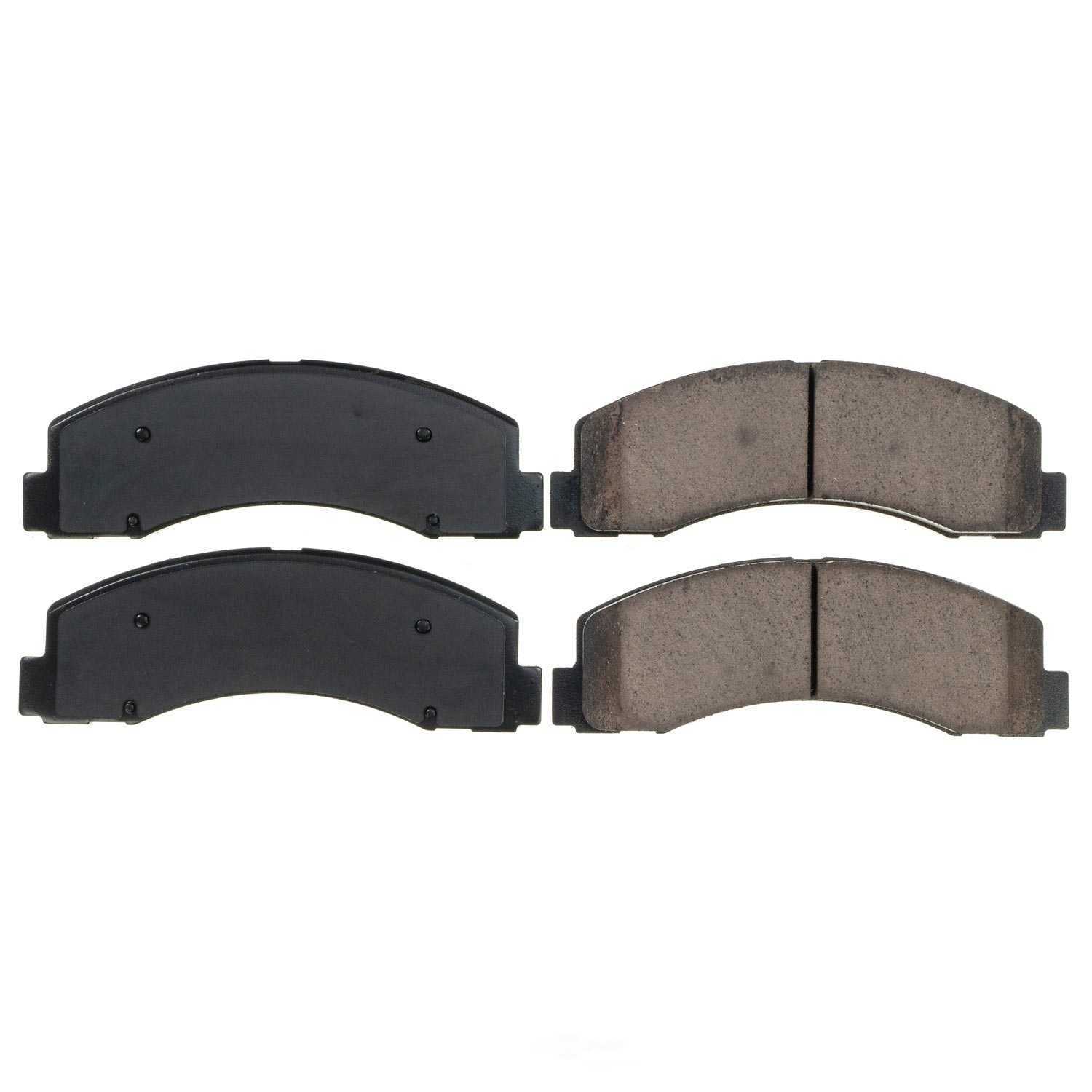 Disc Brake Pad Set-Front Z16 Low-Dust Ceramic Brake Pads Power Stop 16 ...