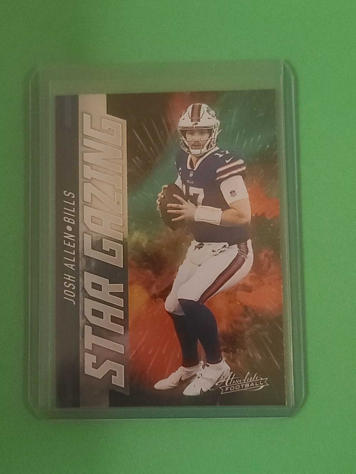 2021 Panini Absolute Football Josh Allen Star Gazing Insert Card #SG4 ...
