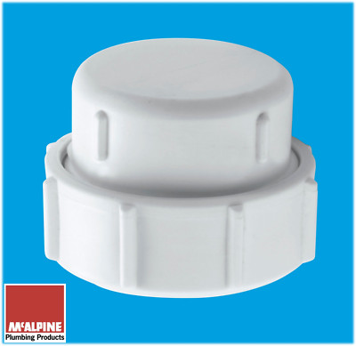 Waste Pipe Cap 32mm 34mm 36mm Stop End Compression Stop Cap for Basin ...