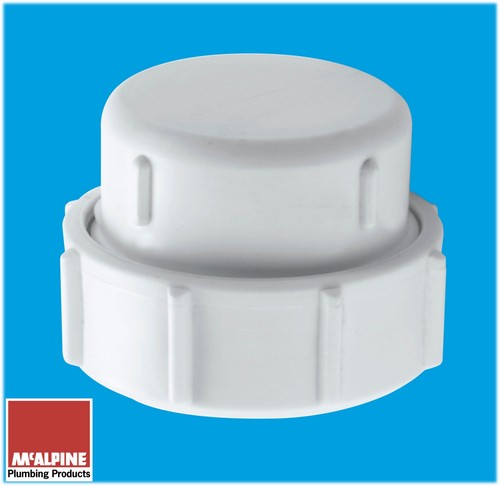 Waste Pipe Cap 32mm 34mm 36mm Stop End Compression Stop Cap for Basin ...
