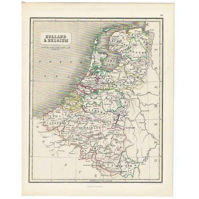 Europe - 1846 Map - Vatican