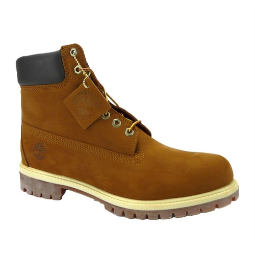 Timberland Men's 6 inch Premium Waterproof Boot, Rust Nubuck US 10 ...