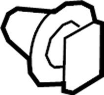 VW/Audi/Porsche WHT008801 Wheel Arch Molding Clip | eBay