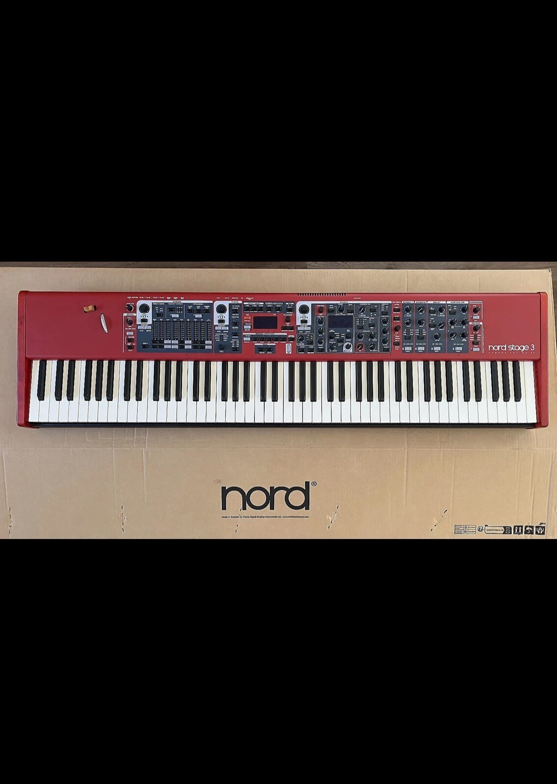 Nord Stage 3 HA88 Hammer Action 88-key Digital Piano 834035001455 | eBay