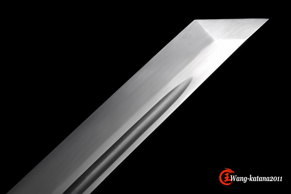 18" Short Sharp Sword Black Japanese Samurai Tanto Self-defence Knife ...