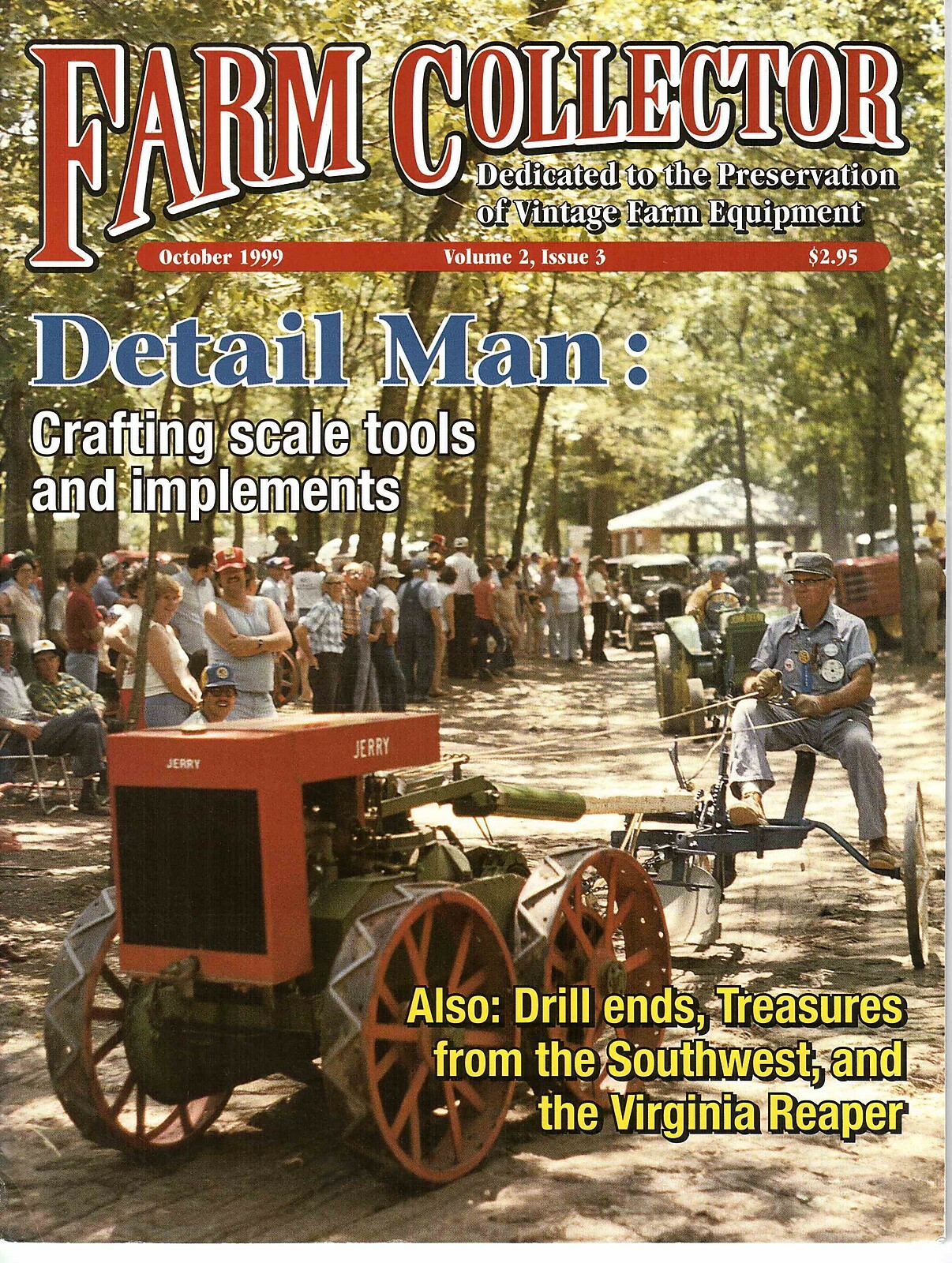 PAL Tractor, Cyrus McCormick Reaper, Model Farm Tractor craftsman Jim ...