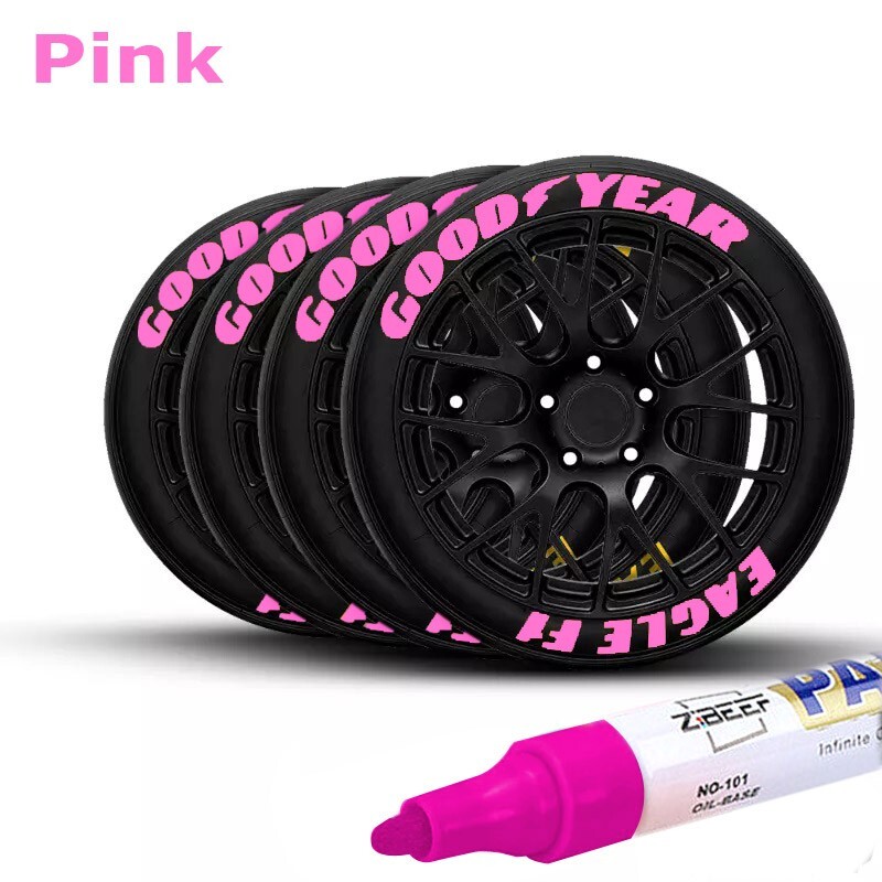 Total Tire Letters Waterproof Permanent Paint Marker Pen Car Tires ...