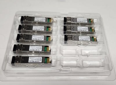 LOT OF 8 OSIOPTICS GP SFP2 1 Y OSI 1.25 Gbps GIGE Dell F10 Compatible ...