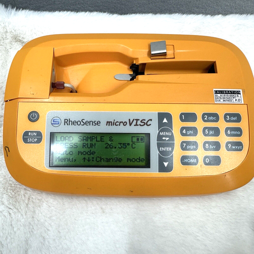 Rheosense µVisc MEMS uL Sample Volume Viscometer Rheometer Portable ...