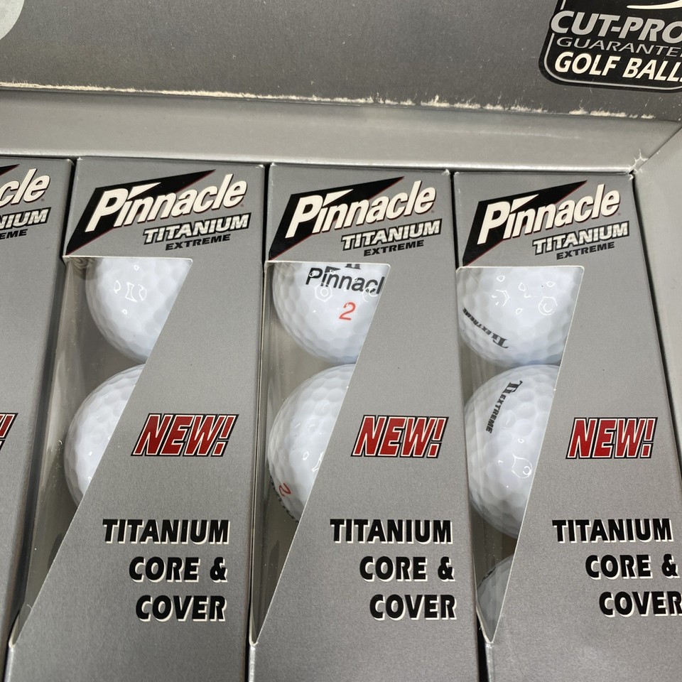 NEW Pinnacle Titanium Extreme Distance Golf Balls - 15 Balls | eBay