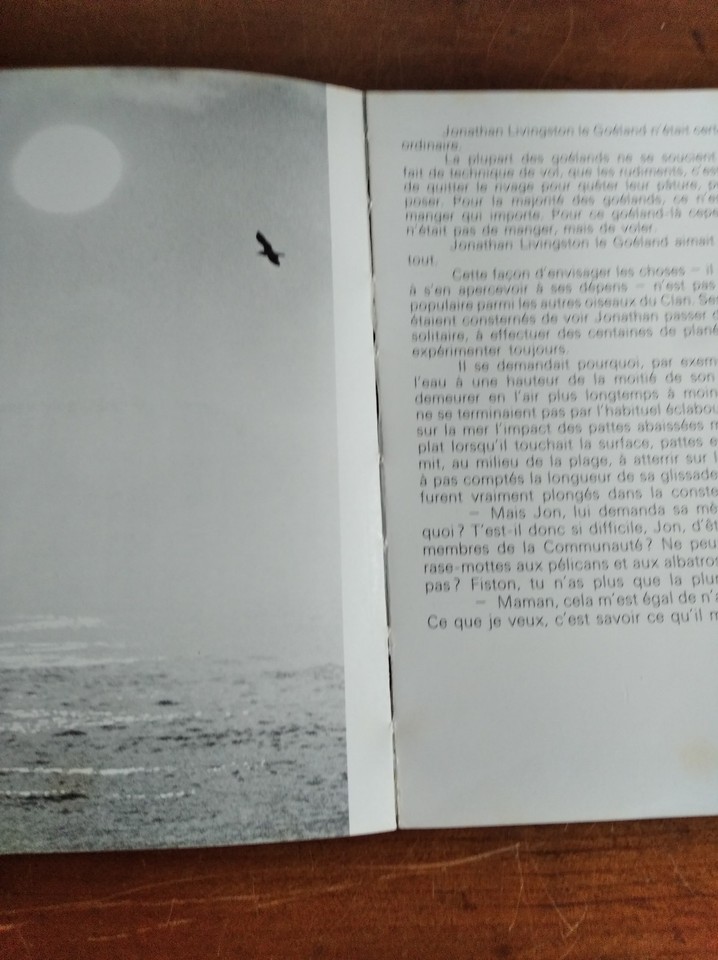 1973 - JONATHAN LIVINGSTON, le GOËLAND - Richard BACH - Photos Russell ...