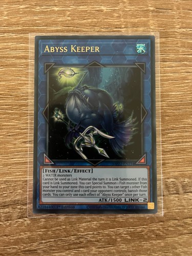 Yu-Gi-Oh!| MP22-EN234 - Abyss Keeper - Ultra Rare | eBay Australia