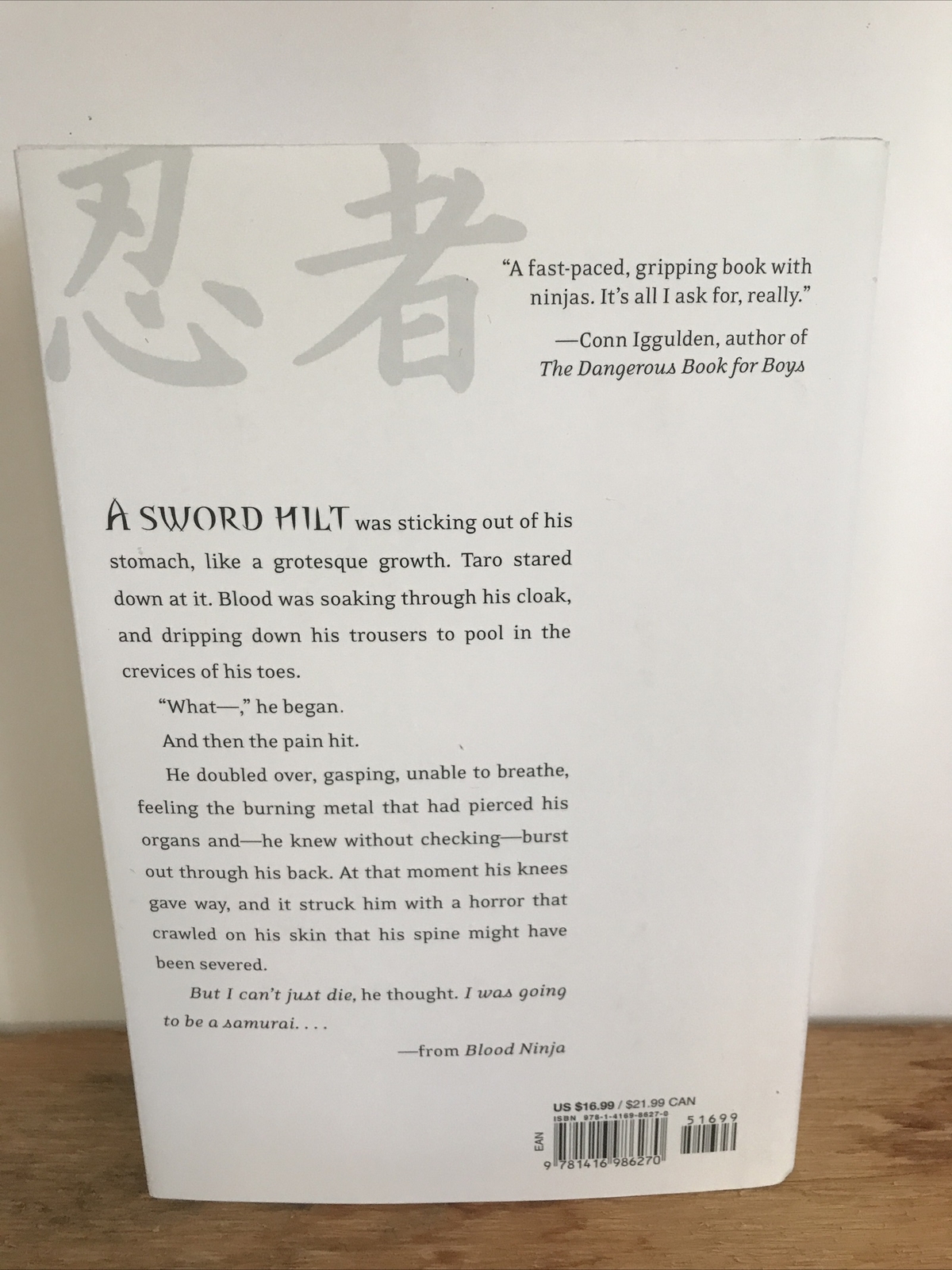 Blood Ninja by Nick Lake (2009, Hardcover) for sale online | eBay