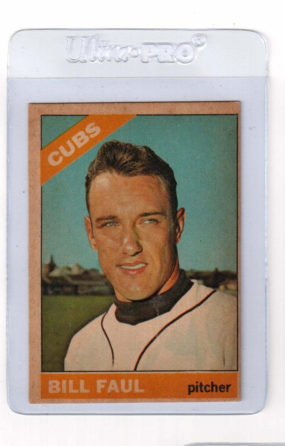 RARE - 1966 Topps Venezuelan Bill Faul #322 Chicago Cubs (Paper loss ...