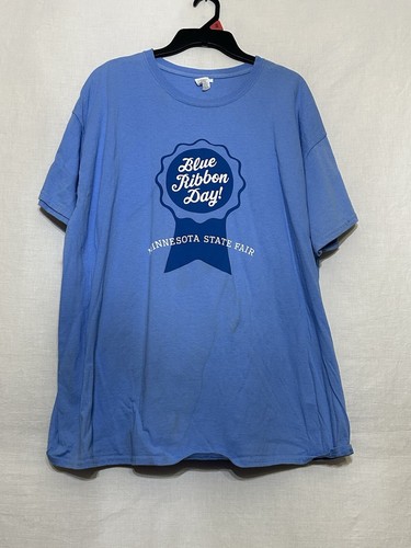 MN State Fair Minnesota Show with Blue Ribbon Day Blue T Shirt Sz XL ...