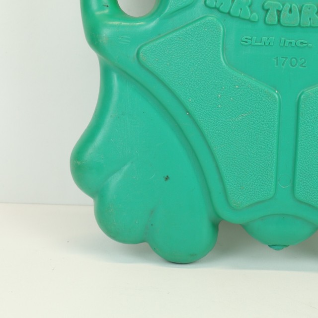 Vintage Mr.Turtle Kickboard Swimming Pool Swim Board Coleco 10472 Green ...