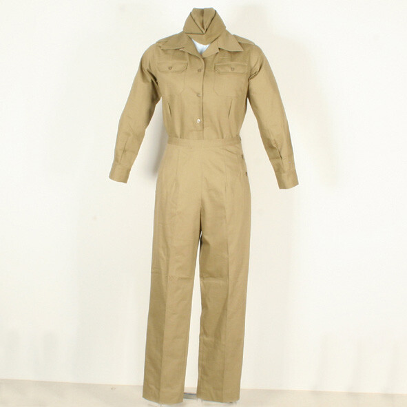 Replica US Army WW2 Women's Chino Summer Trousers AG1202 | eBay