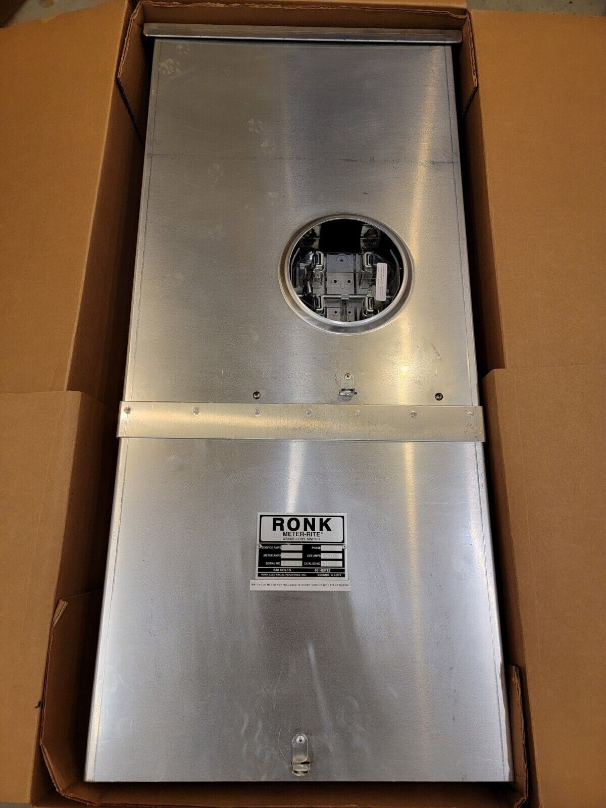 320 / 400 amp single phase lever bypass meter socket w/Dual 200A Main ...